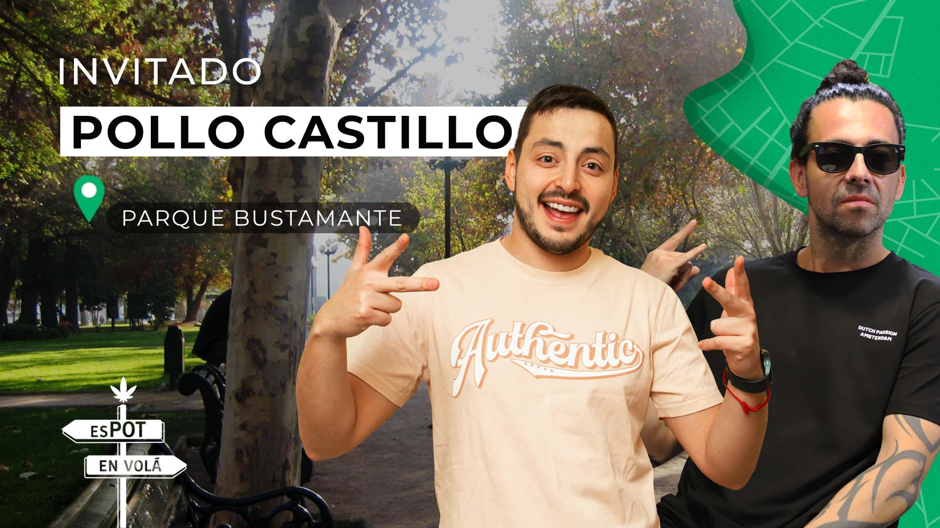 POLLO CASTILLO VUELA EN EL SKATE PARK - En Volá