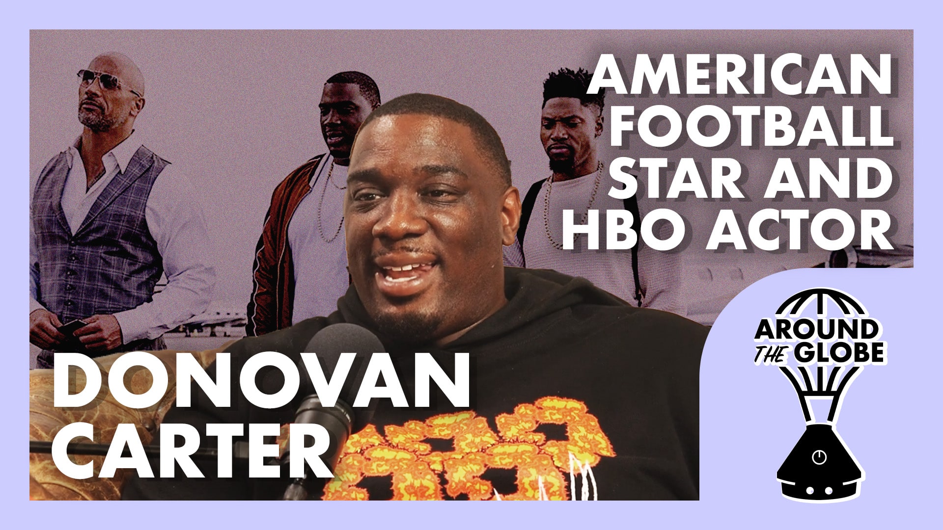 ESTRELLA DEL FÚTBOL AMERICANO Y ACTOR DE HBO: DONOVAN CARTER - En Volá